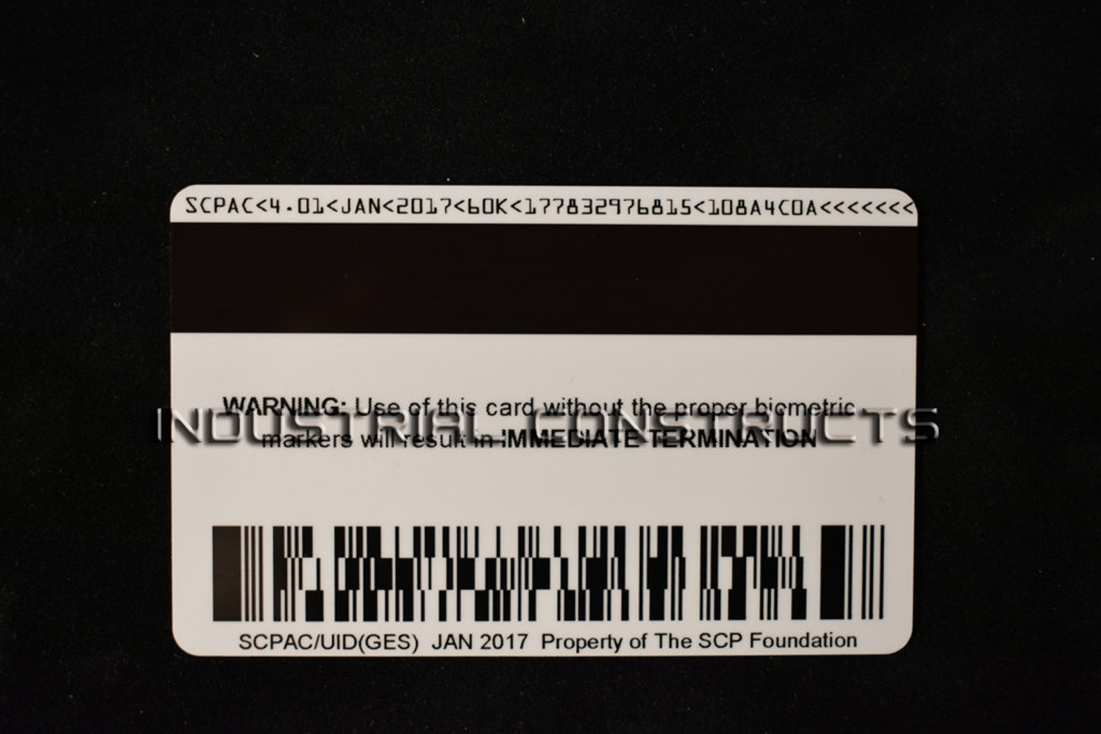 SCP Foundation Secure Access ID Card - Updated Design - Etsy