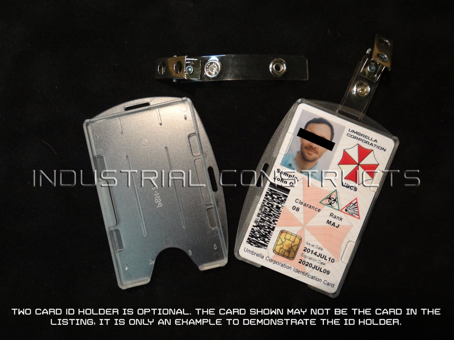 SCP Foundation Departmental ID Card / Badge Customized With - Etsy