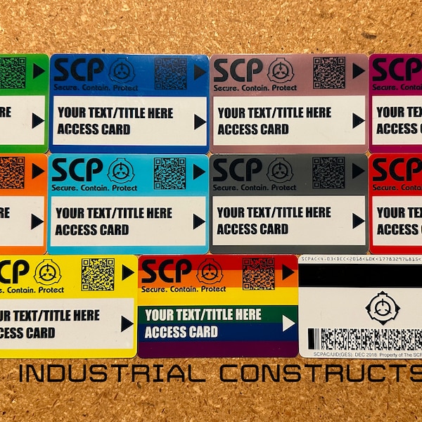 Scp Secret Laboratory - Etsy