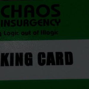 Chaos Insurgency Breaking Card - SCP Foundation - Etsy