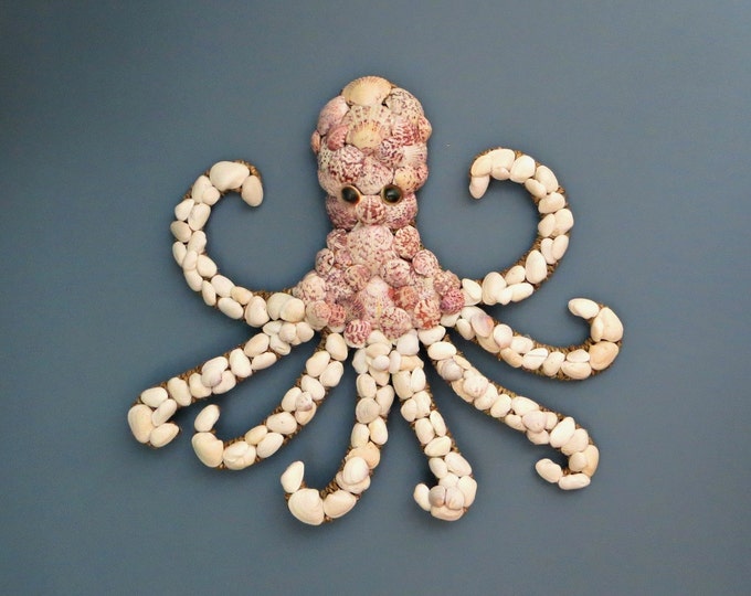Seashell Octopus Wall Decor_beach Decor - Etsy