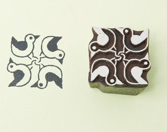 Rangoli Pattern Hand Crafted Wooden Printing Block | Etsy