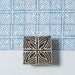 Indian Wooden Printing Block, Square Pattern - Etsy