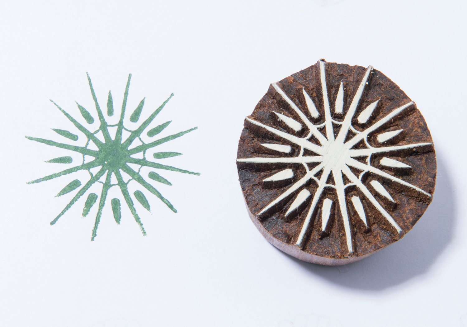 Star Pattern 248 Wooden Printing Block - Etsy