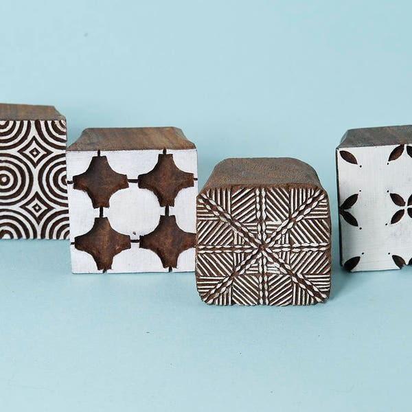 Wooden Block Stamps - Etsy