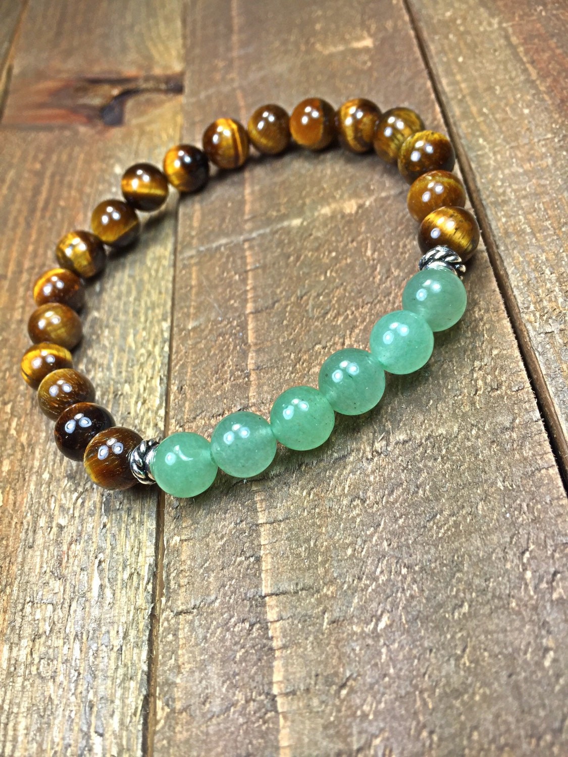 Men's Beaded Bracelet, Mens Bracelet, Beaded Bracelet, Stretch Bracelet ...