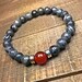 Men's Bracelet, Mens Bracelet, Beaded Bracelet, Stretch Bracelet ...