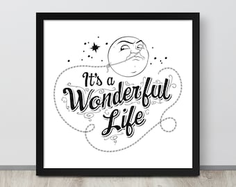 Its a Wonderful Life Font - Etsy