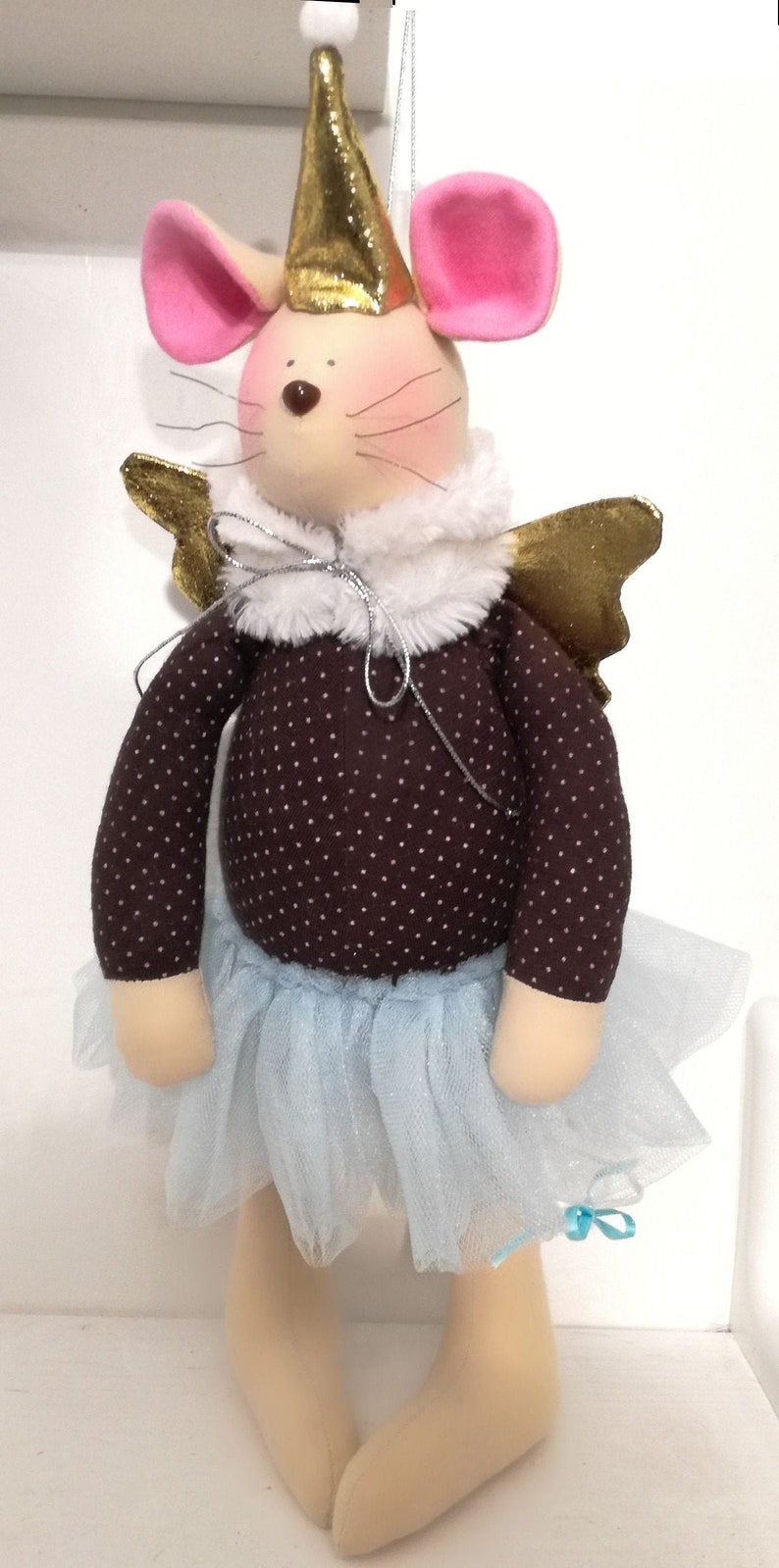 Tilda Mouse Fairy Doll 37 Cm - Etsy