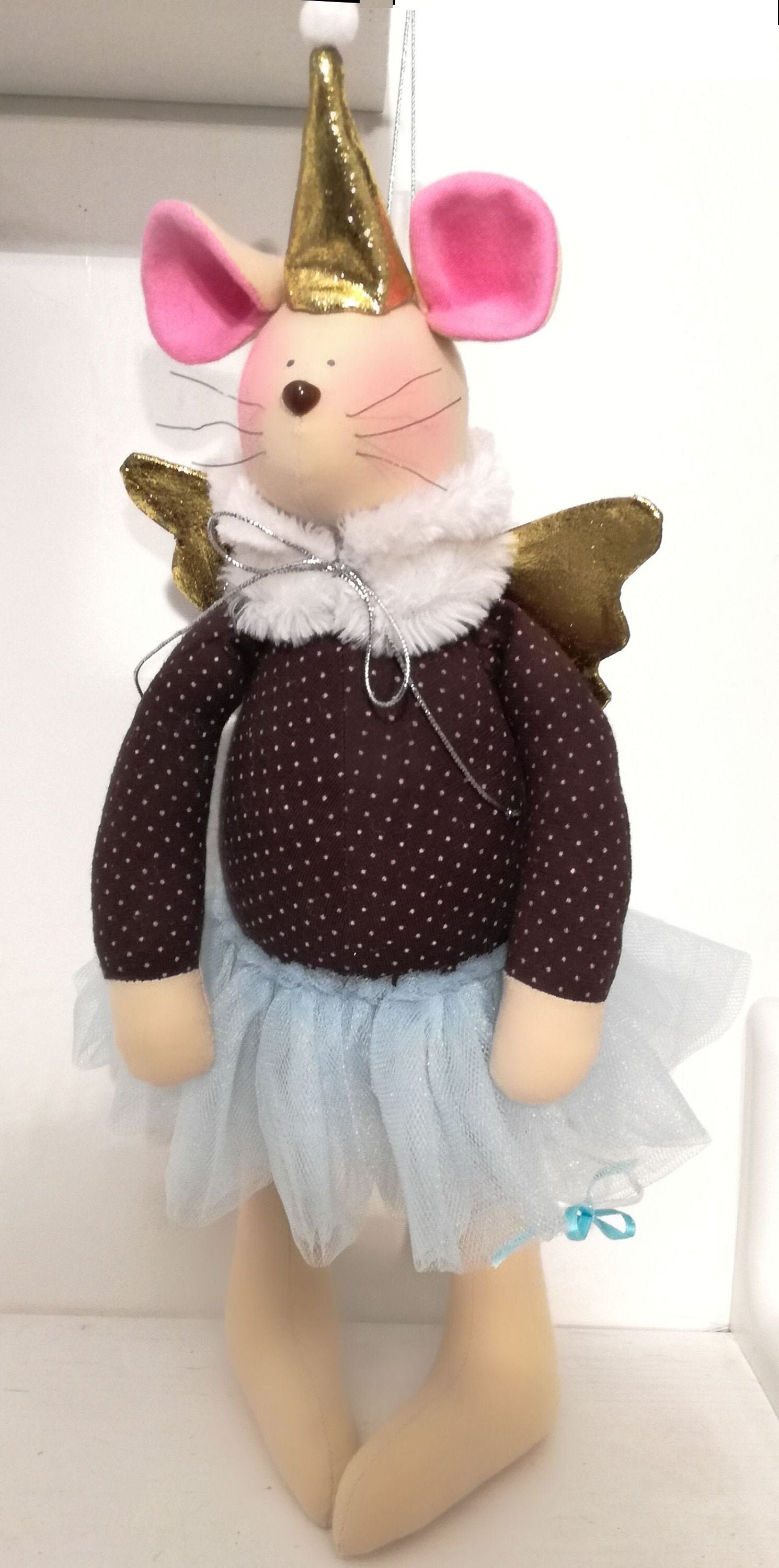 Tilda Mouse Fairy Doll 37 Cm - Etsy