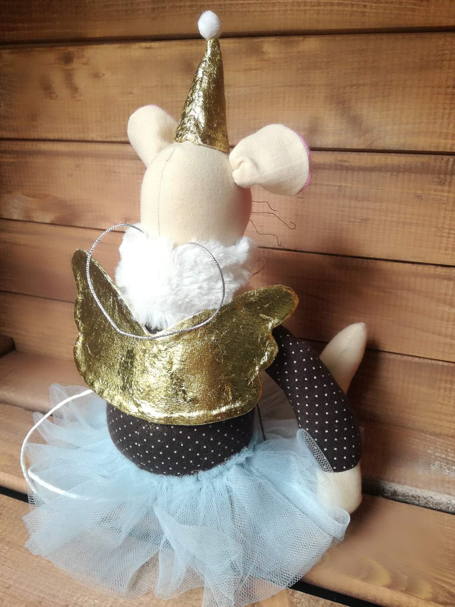 Tilda Mouse Fairy Doll 37 Cm - Etsy