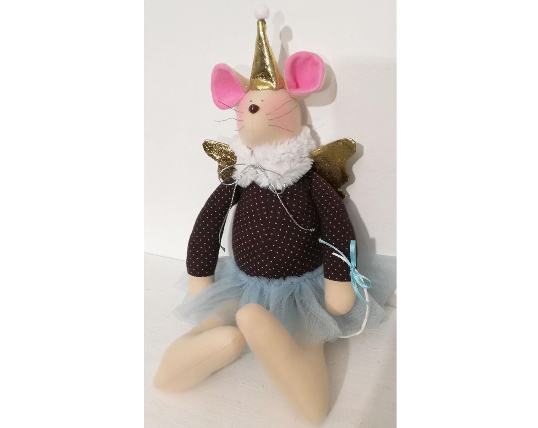 Tilda Mouse Fairy Doll 37 Cm - Etsy