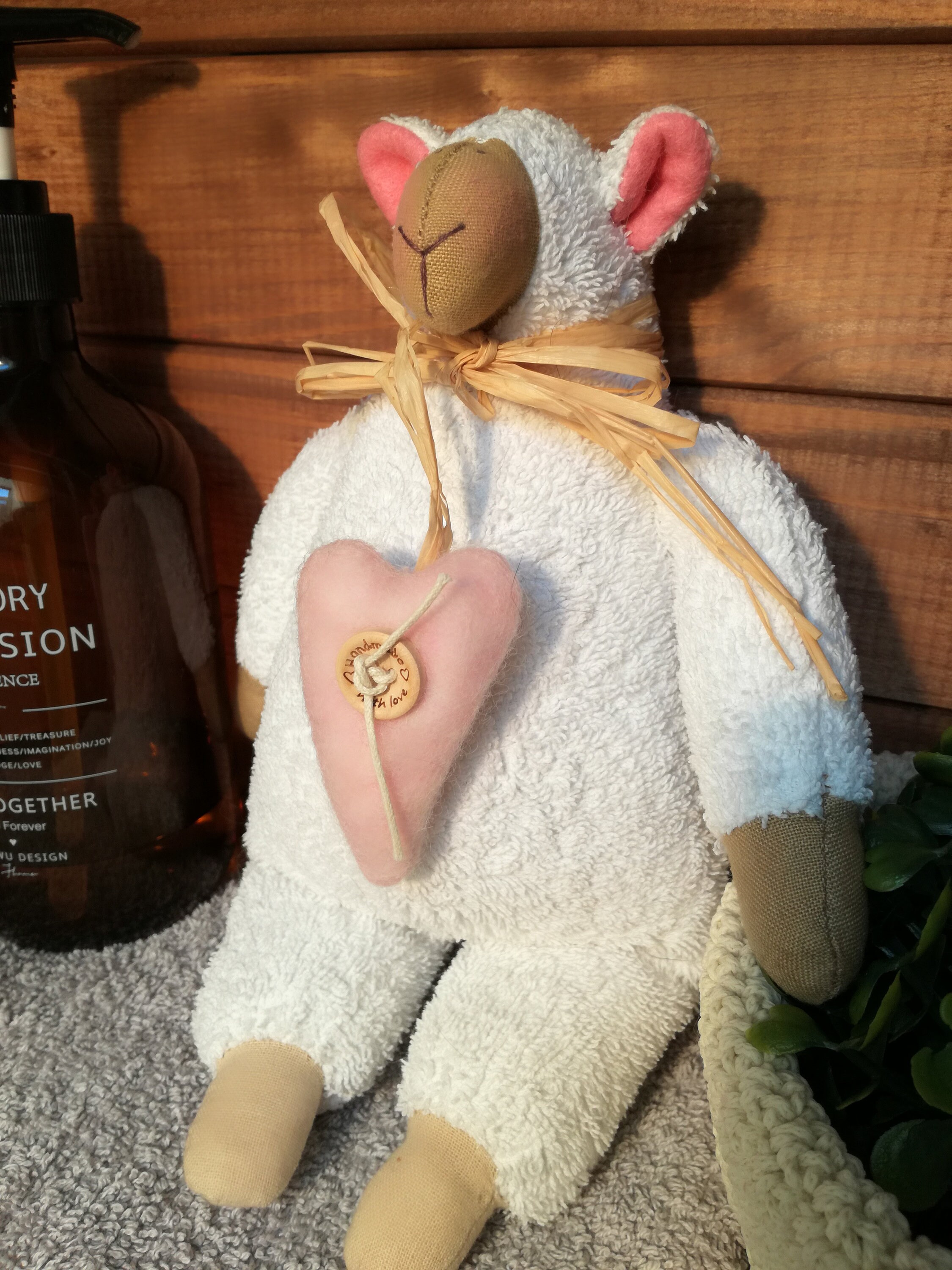 Bathroom Decor Sheep Tilda 25 Cm - Etsy