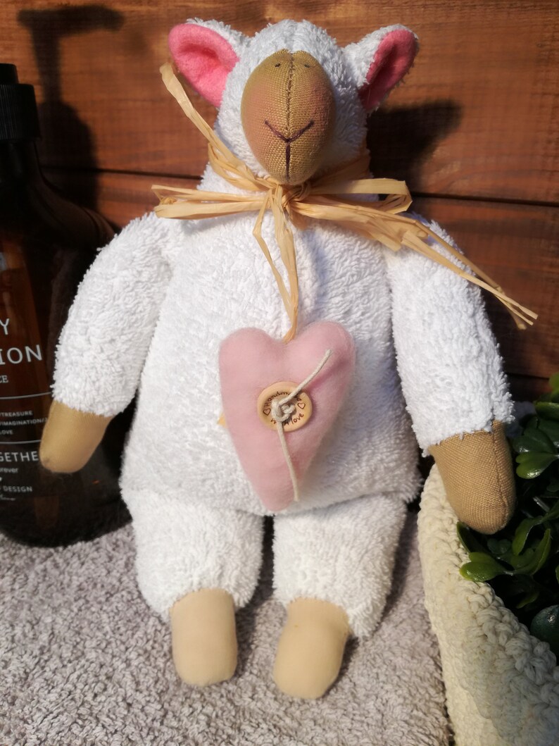 Bathroom Decor Sheep Tilda 25 Cm - Etsy