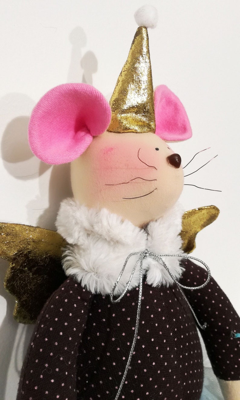 Tilda Mouse Fairy Doll 37 Cm - Etsy
