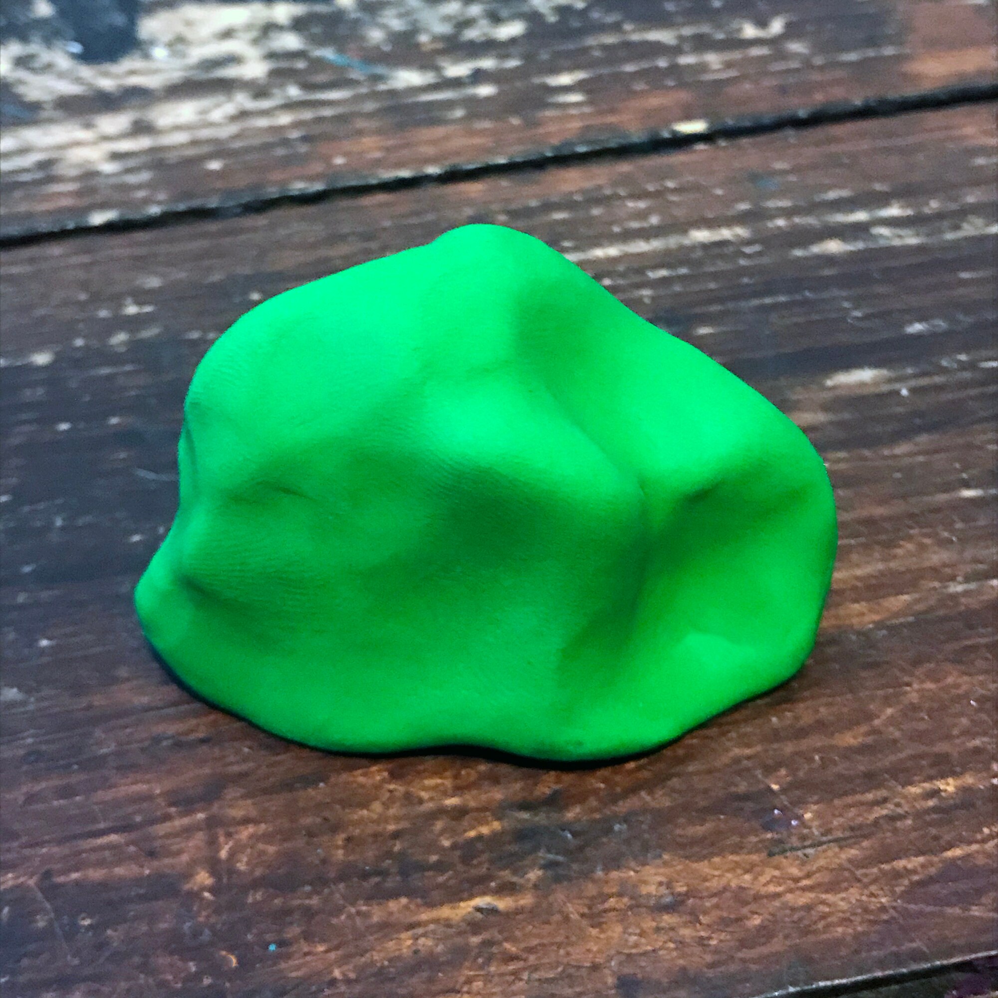 Nugget of Purest Green well More of a Splat Actually in | Etsy UK