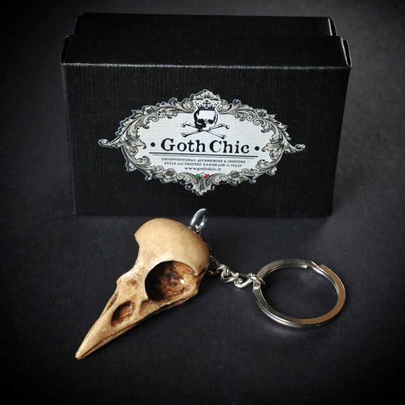 Raven Skull - Etsy