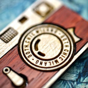 Camera Money Clip, Vintage Wood Leica Money Clip, Hand Made Money Clip ...