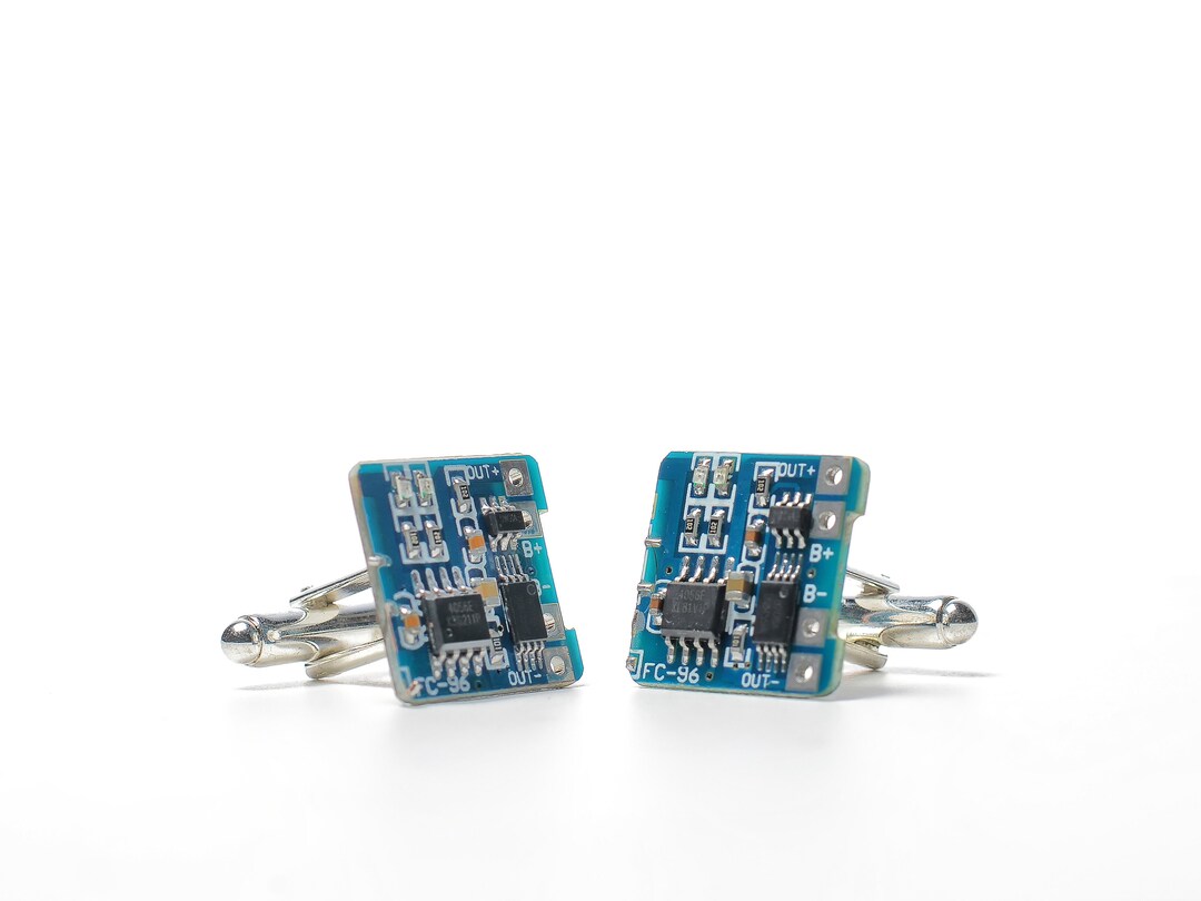 Circuit Board Cufflinks Hand Made PCB Cuff Links Arduino - Etsy