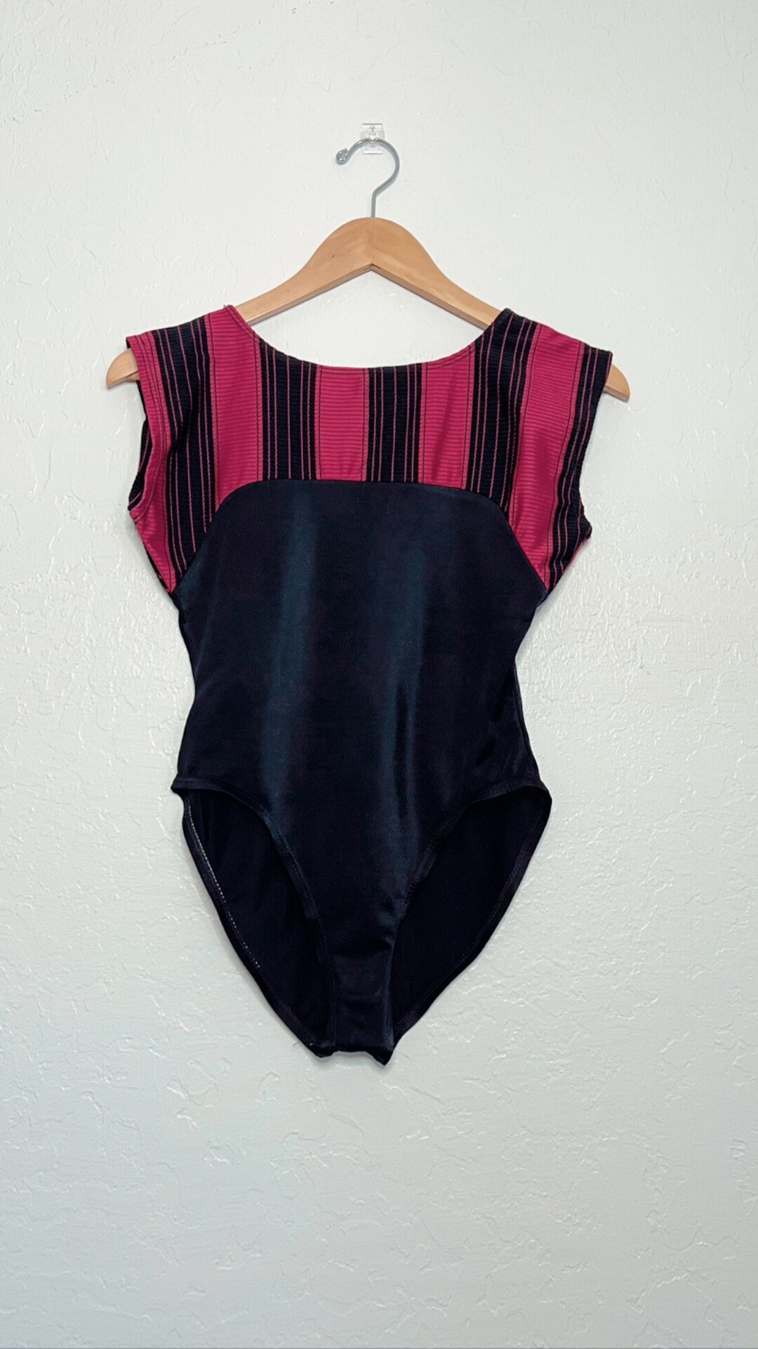 Power Stripe Unitard 80s Vintage Swimwear - Etsy