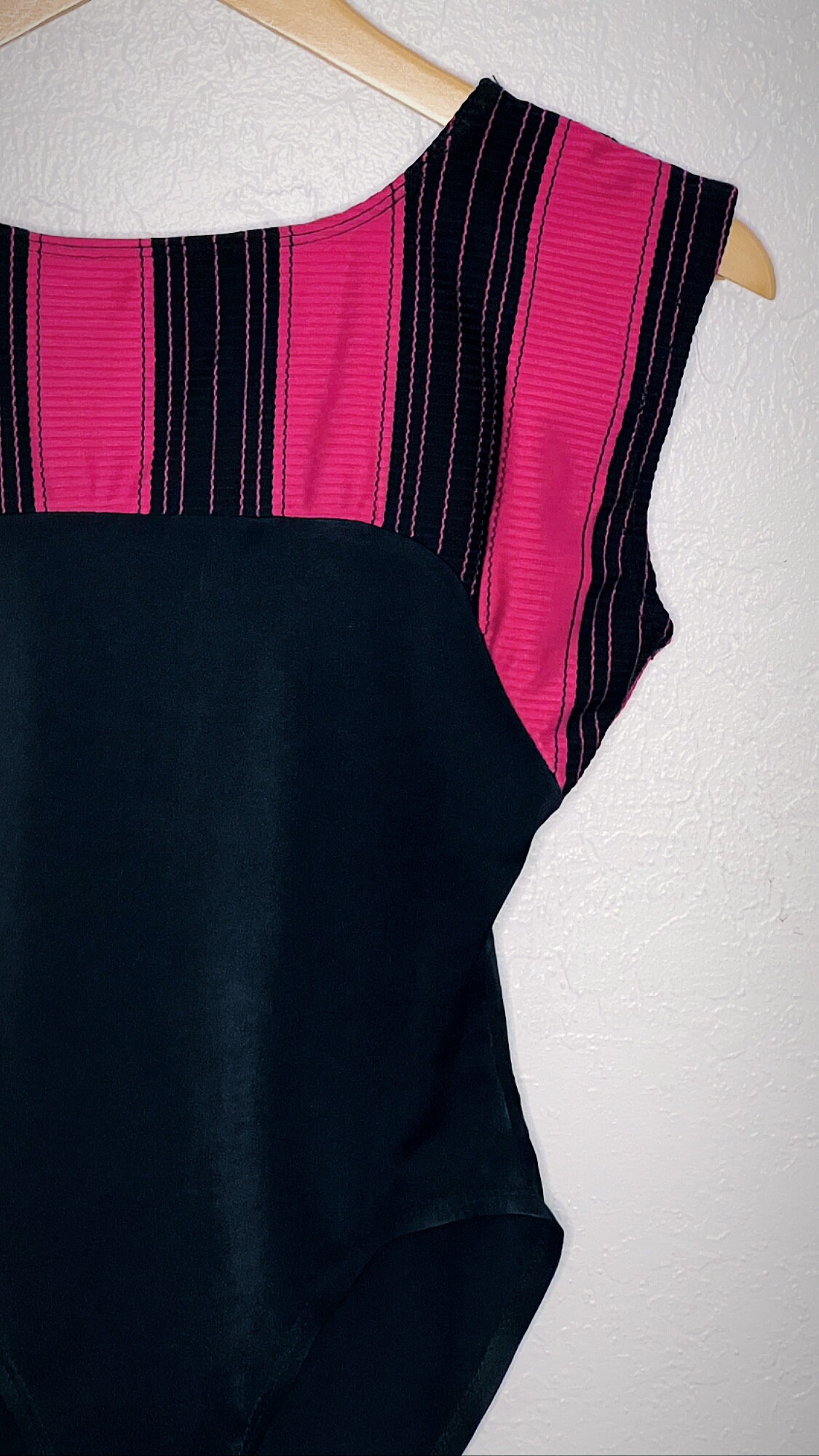 Power Stripe Unitard 80s Vintage Swimwear - Etsy
