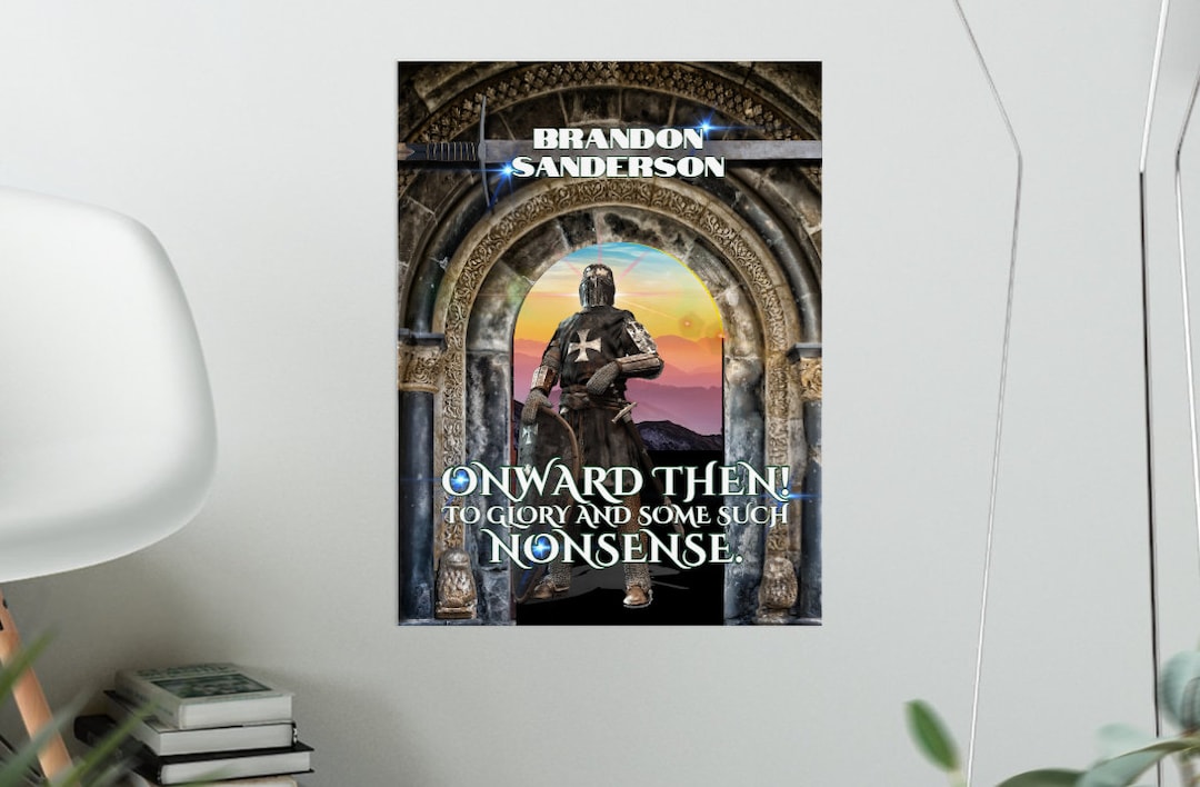 Brandon Sanderson Book Quote Art Print, Printable Poster - Etsy