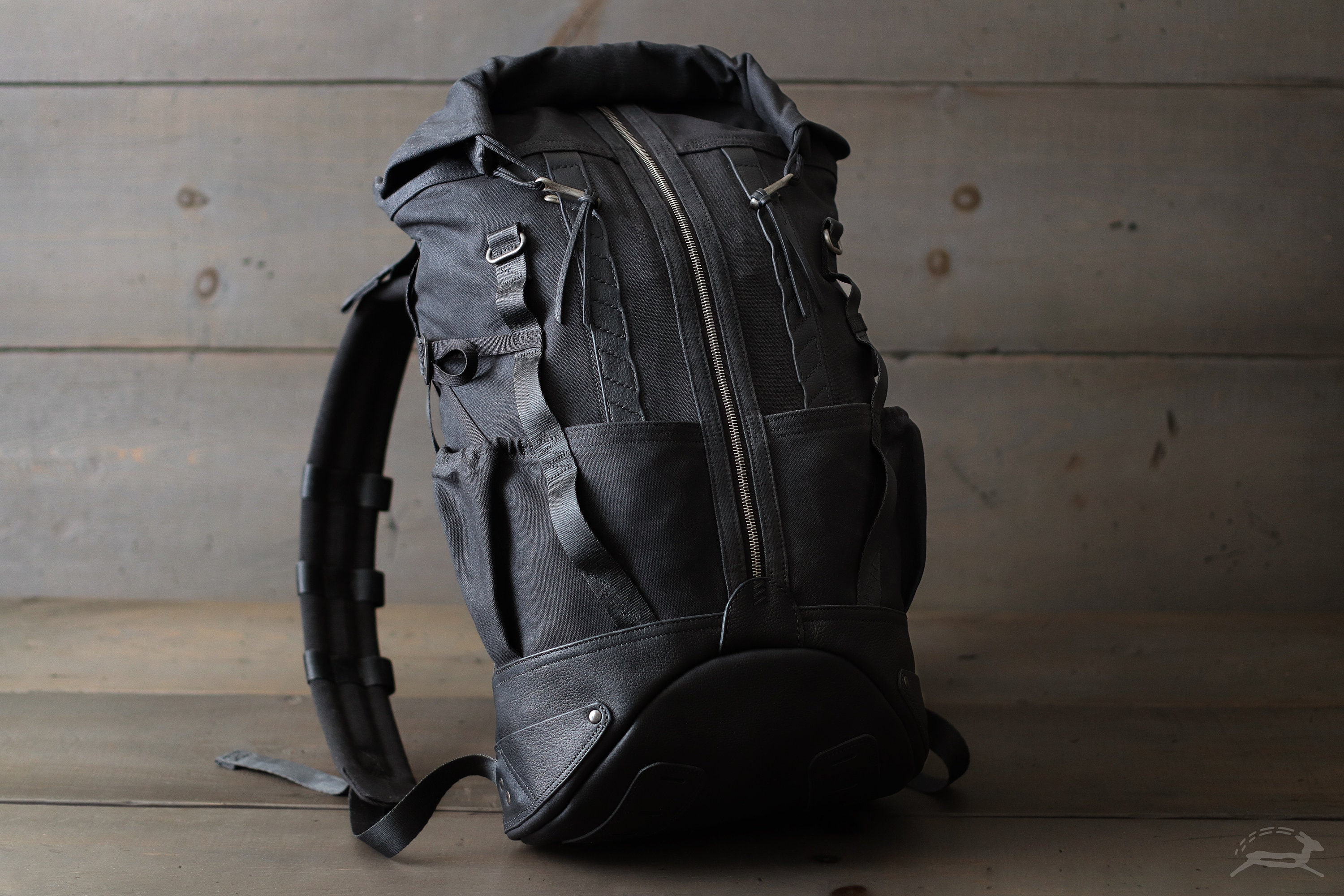 Canvas Backpack Black