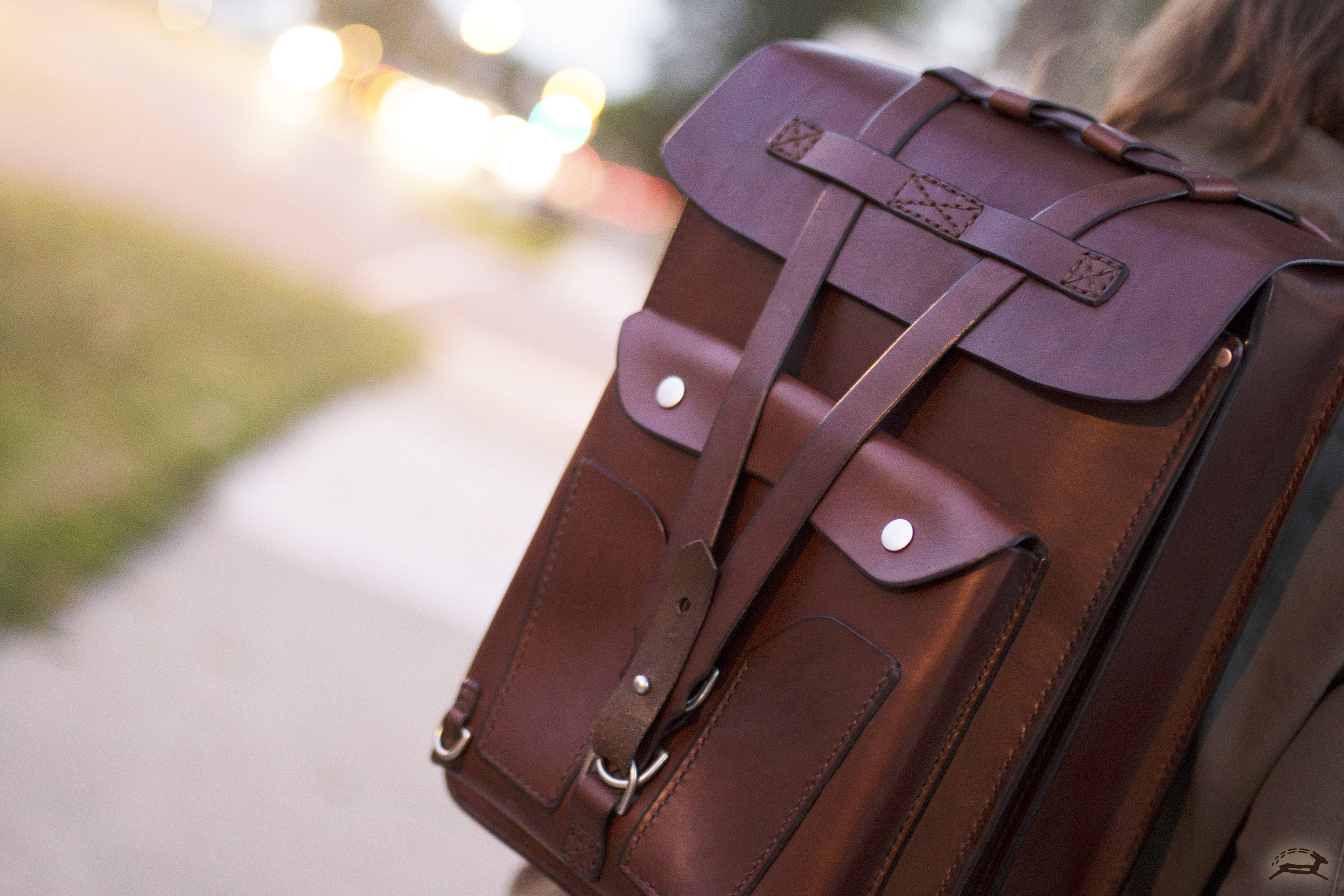 Leather Backpack Leather Laptop Bag Small Rucksack - Etsy Canada