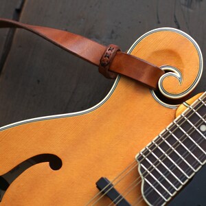Thin Mandolin Strap | Bluegrass Mandolin Gift | Acoustic or Electric ...