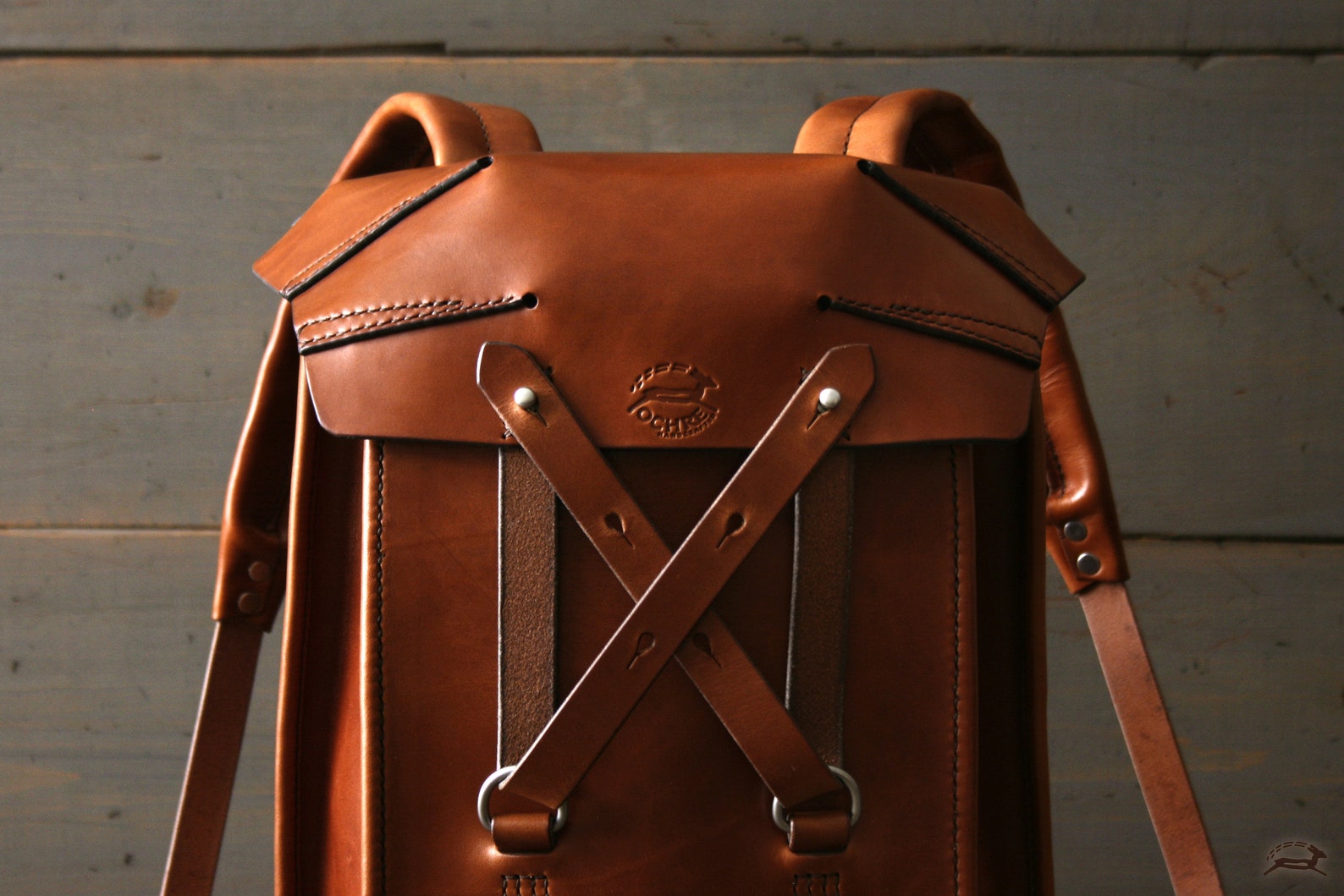 Leather Backpack Small Rucksack Backpack Women City | Etsy