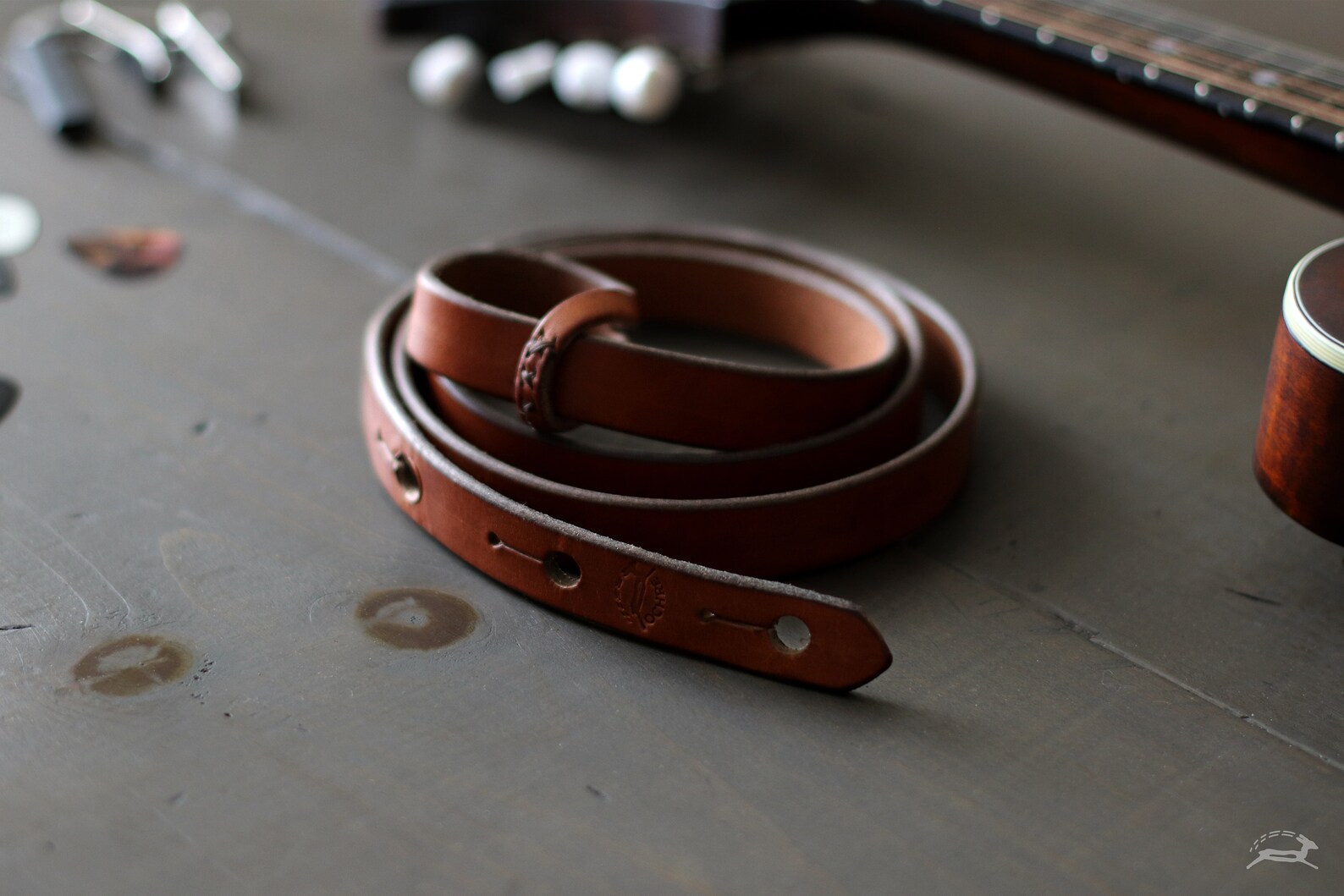 Thin Mandolin Strap Bluegrass Mandolin Gift Acoustic or Electric ...
