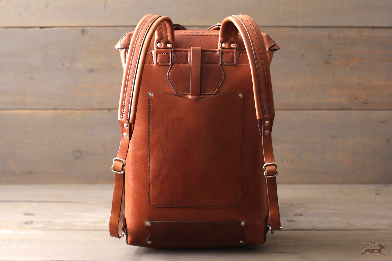 Leather Backpack Men's Rucksack Hiking Backpack Leather Rucksack ...