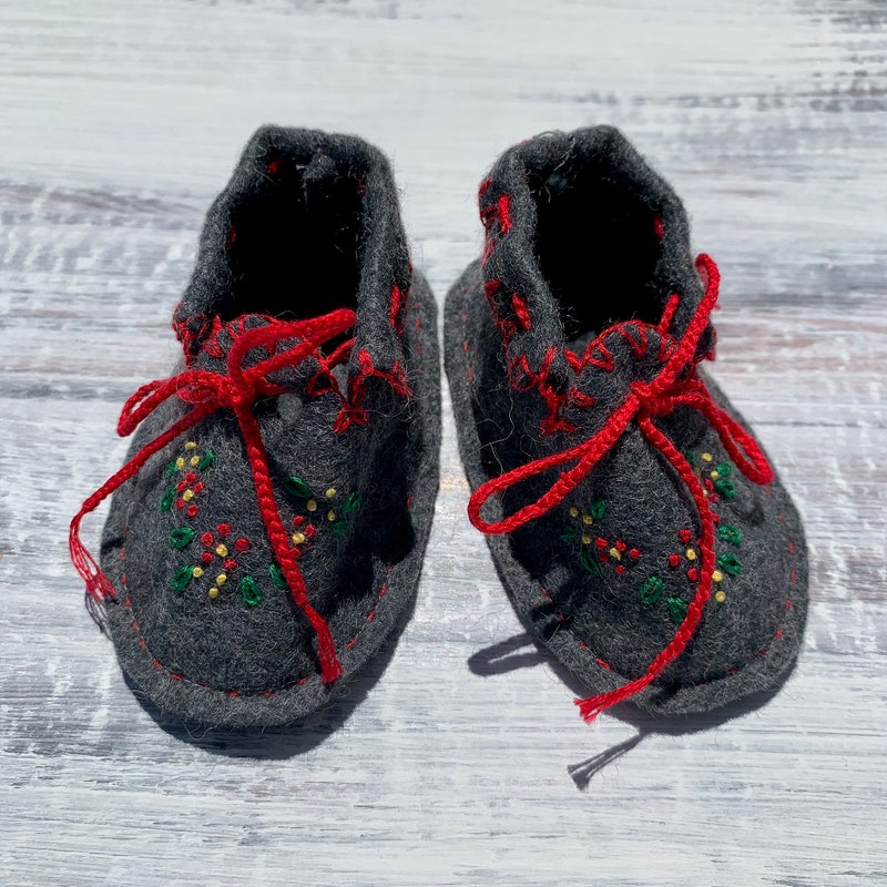 Felt Baby Shoes - Etsy