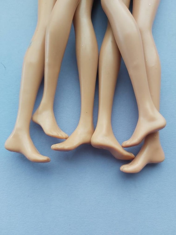 Flat Feet Barbie Doll Legs Flat Foot Big Feet Bendable | Etsy