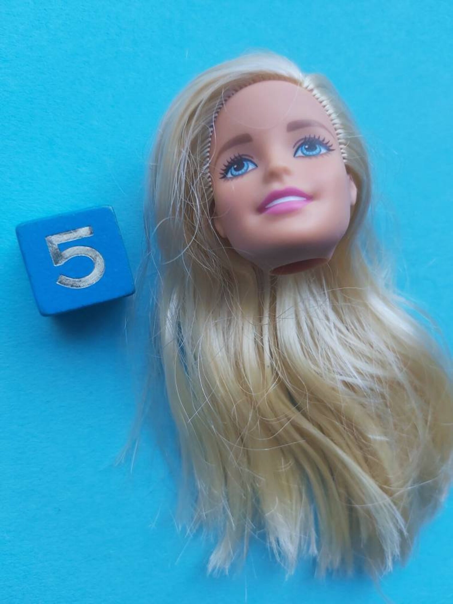 Barbie Doll Heads choose rubber plastic doll parts | Etsy