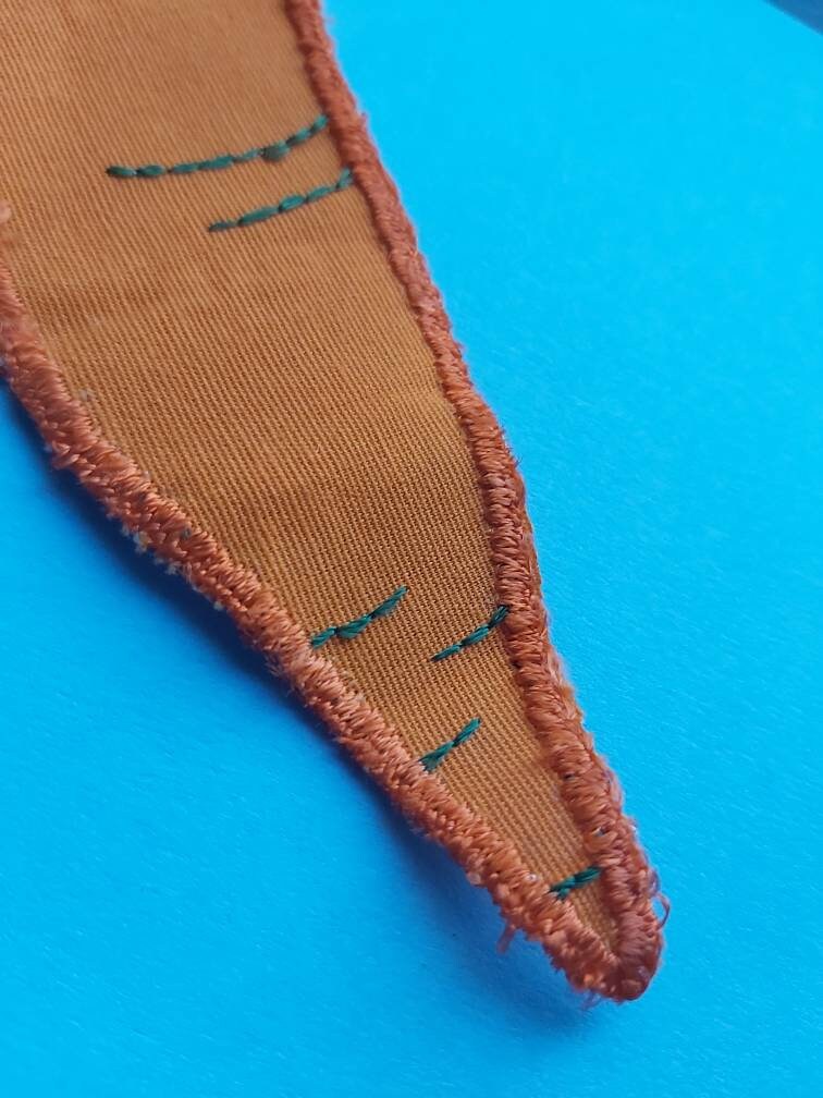 9 Inch Retro Carrot Patch Applique embroidered appliques | Etsy