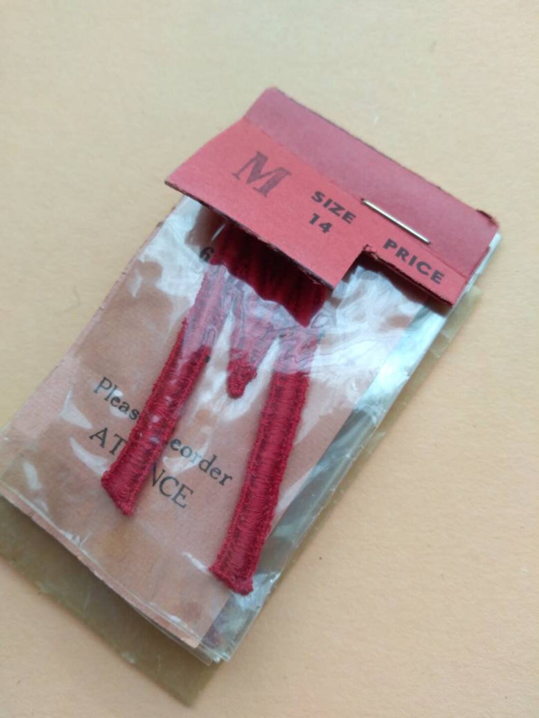 70's Letter M Patches, New, Red, Capital Letter, Set of 5, Embroidered ...