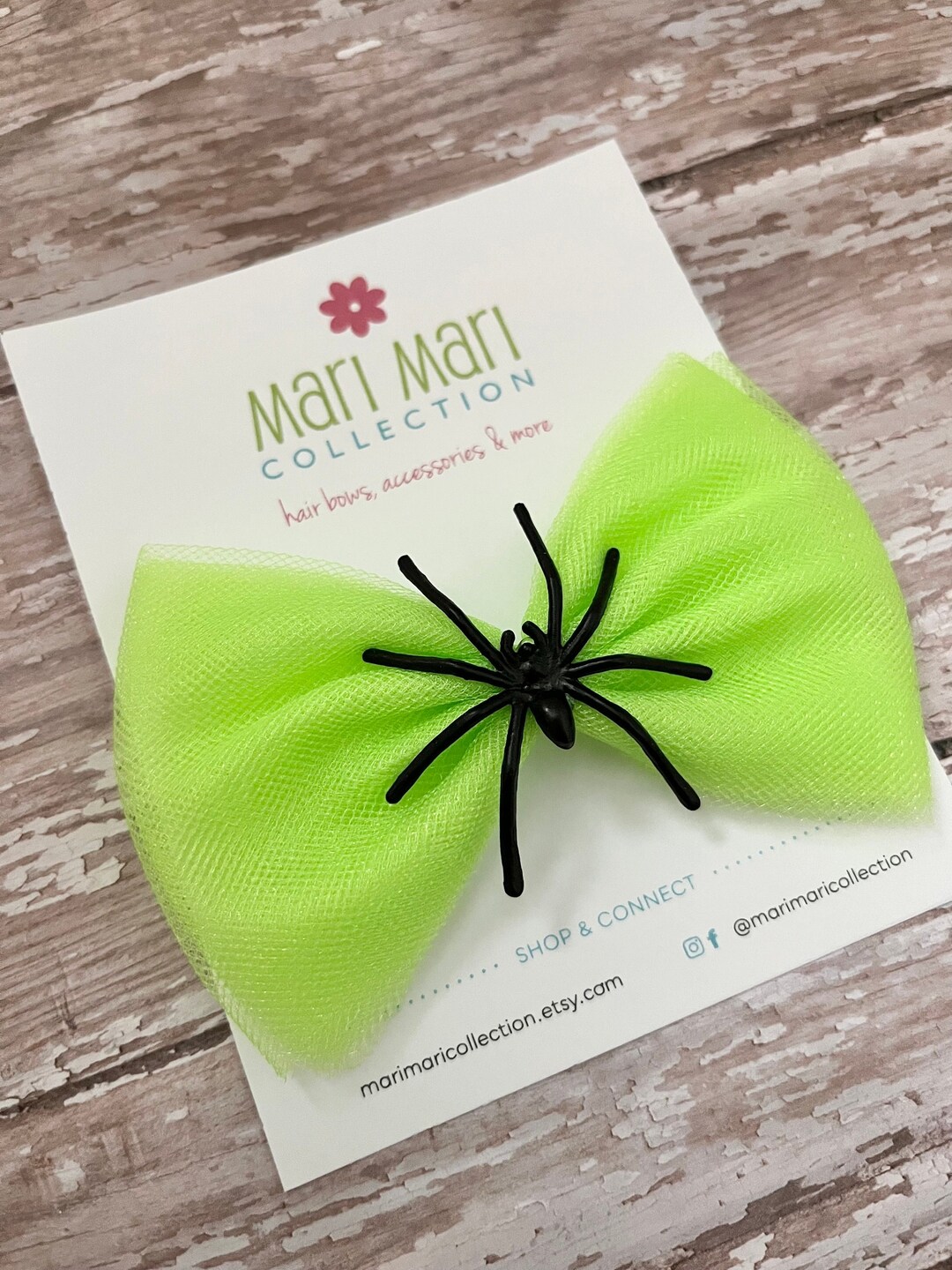 Halloween Spider Hair Bow Spider Hair Bow Halloween Spider Hair Clip ...