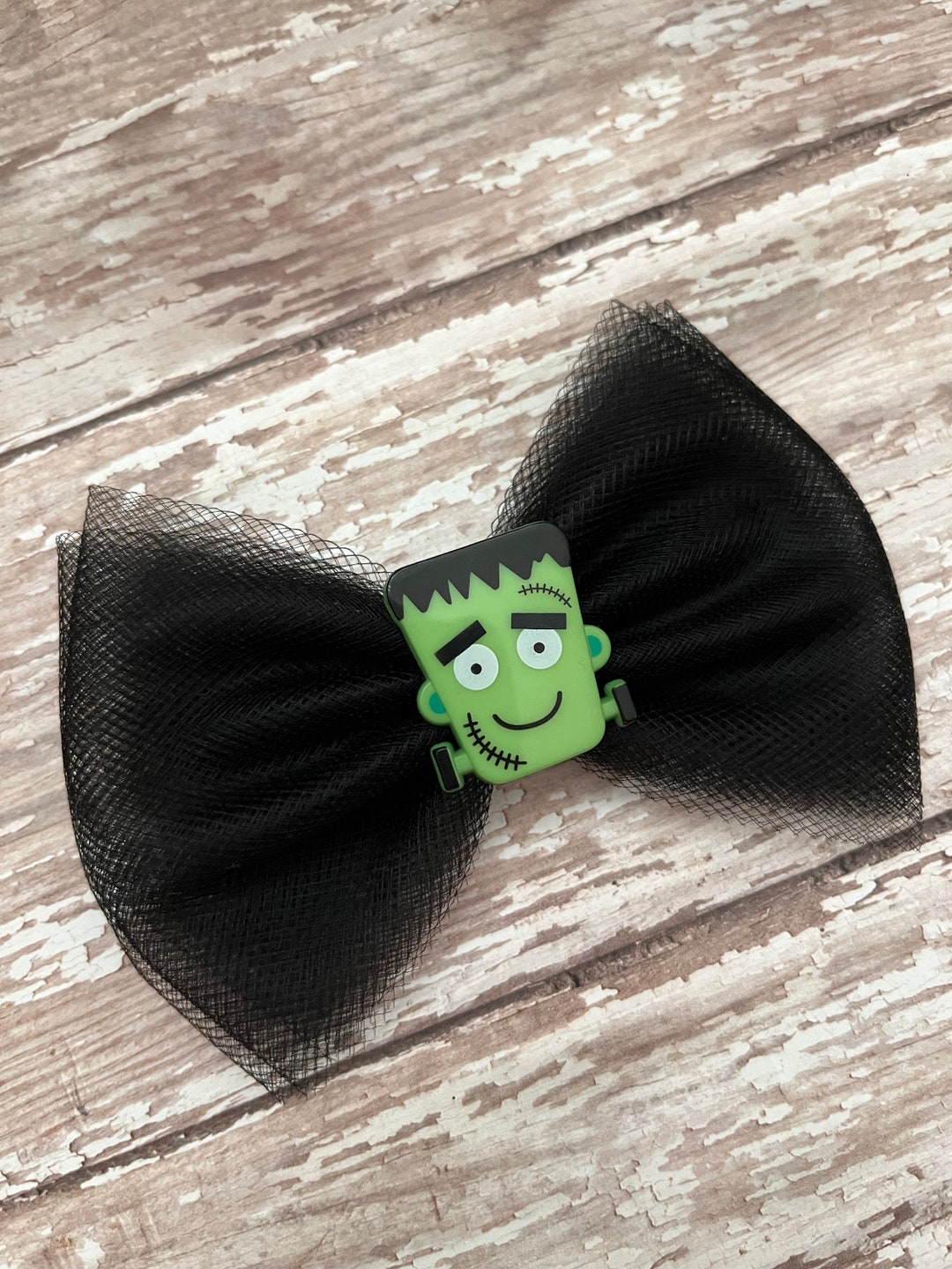 Halloween Frankenstein Hair Bow Frankenstein Hair Bow - Etsy