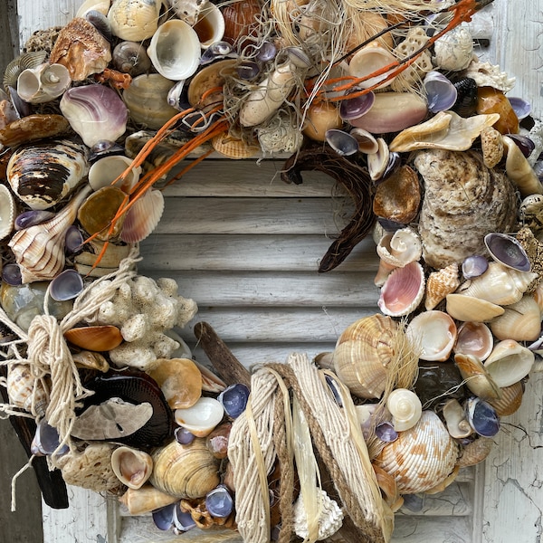 Shell Wreath - Etsy