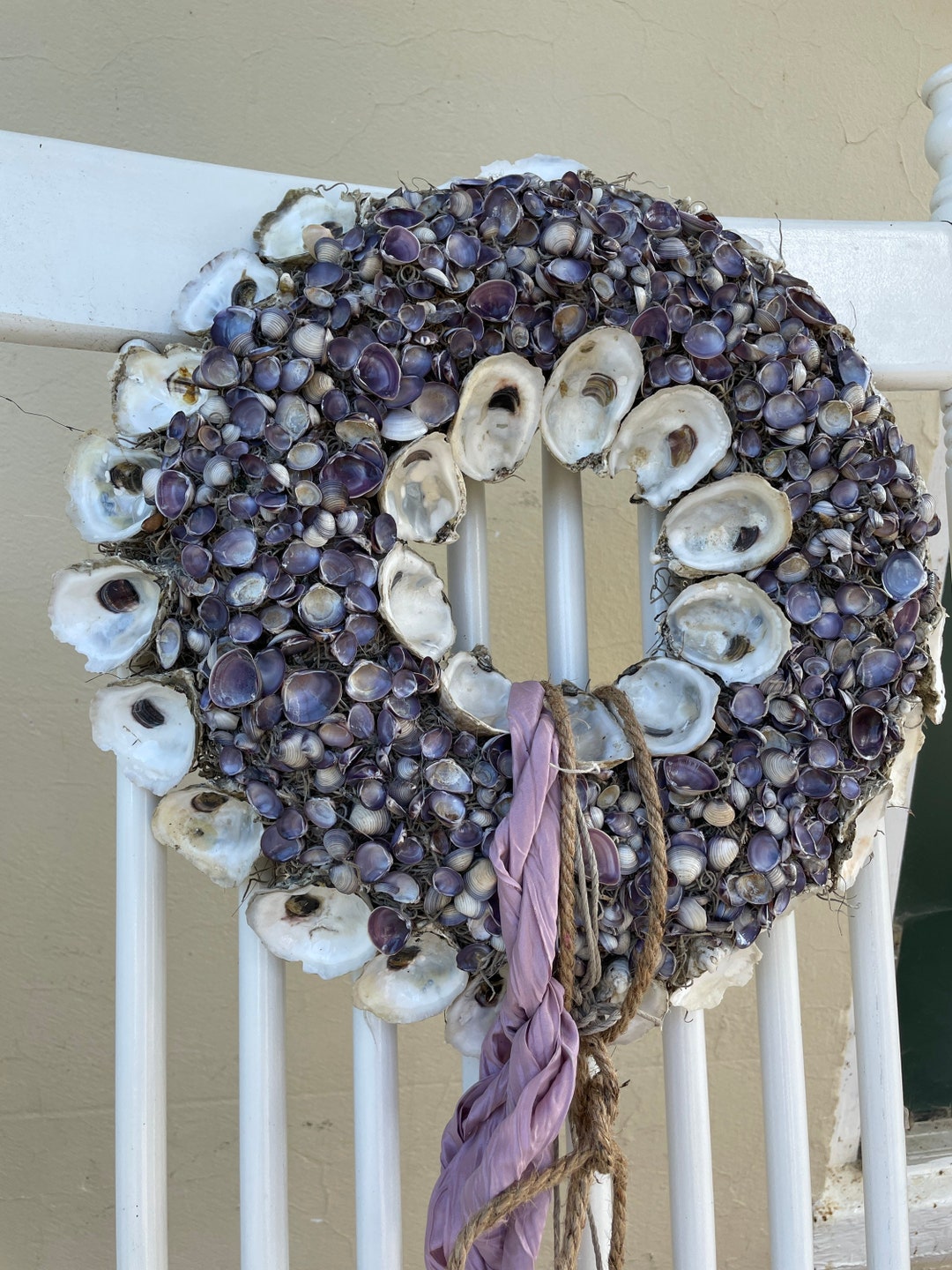 Clamshell and Oyster Wreath 14 - Etsy