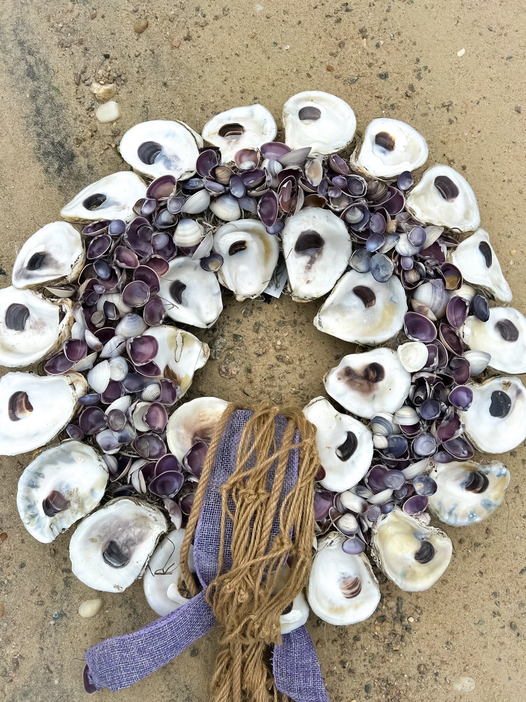 Clamshell and Oyster Wreath - Etsy
