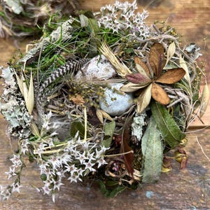 Enchanted Farmstead Nest – Handcrafted With Painted Pecan Eggs - Etsy