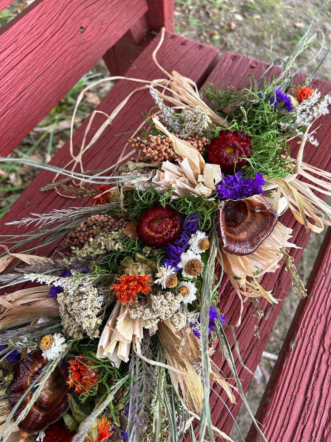 36 Blue and Orange Colorful Fall Garland Table Decoration - Etsy