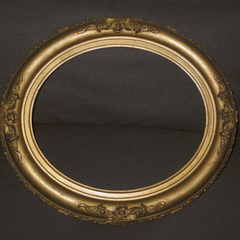 Oval Picture Frame - Etsy