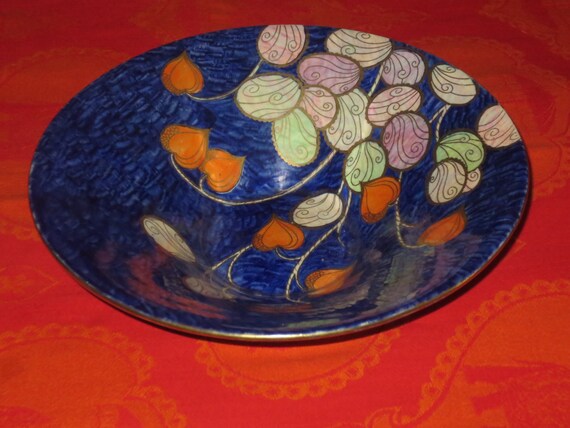 Rare Royal Winton Grimwades Chinese Lantern Pattern on Blue | Etsy