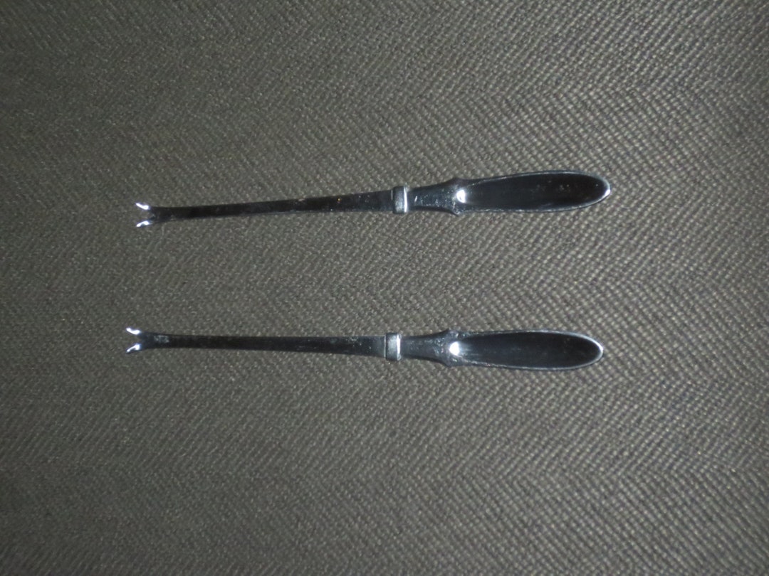 Vintage Pair of George Jensen Stainless Steel Lobster Forks Lobster ...