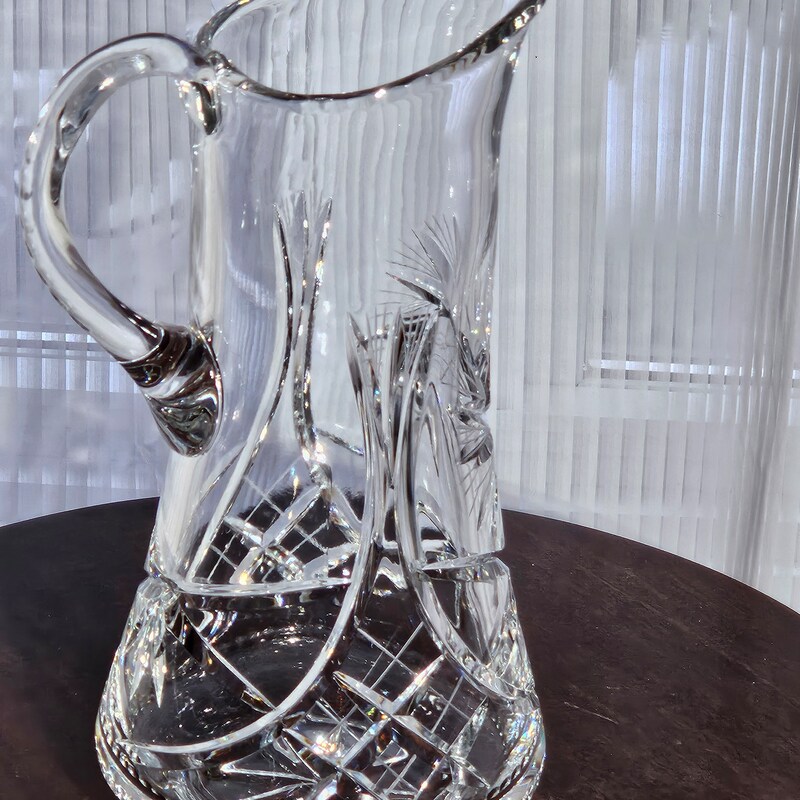 Crystal Pitcher - Etsy