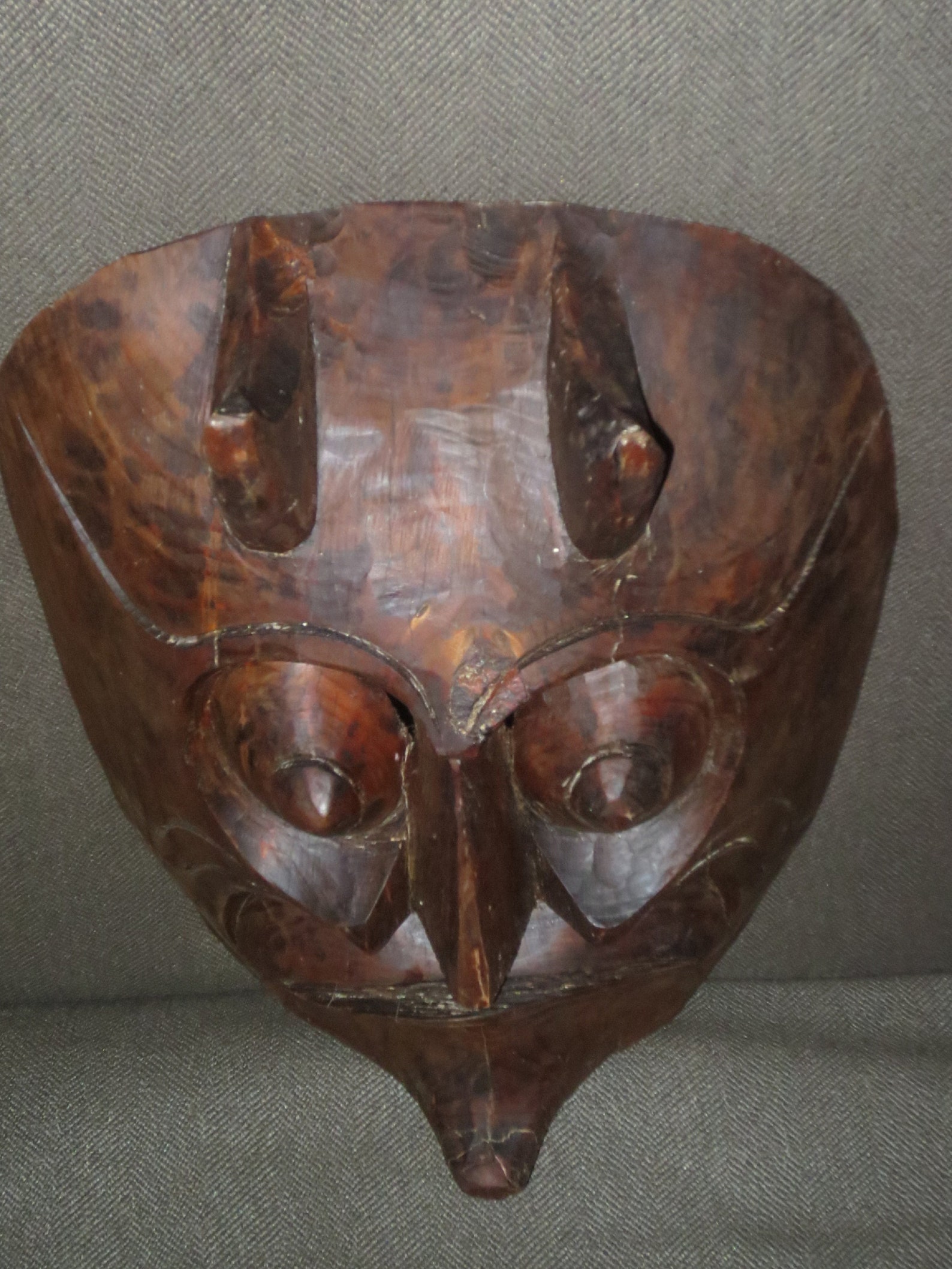 Large Vintage Native West Coast Carved Mask First Nations | Etsy