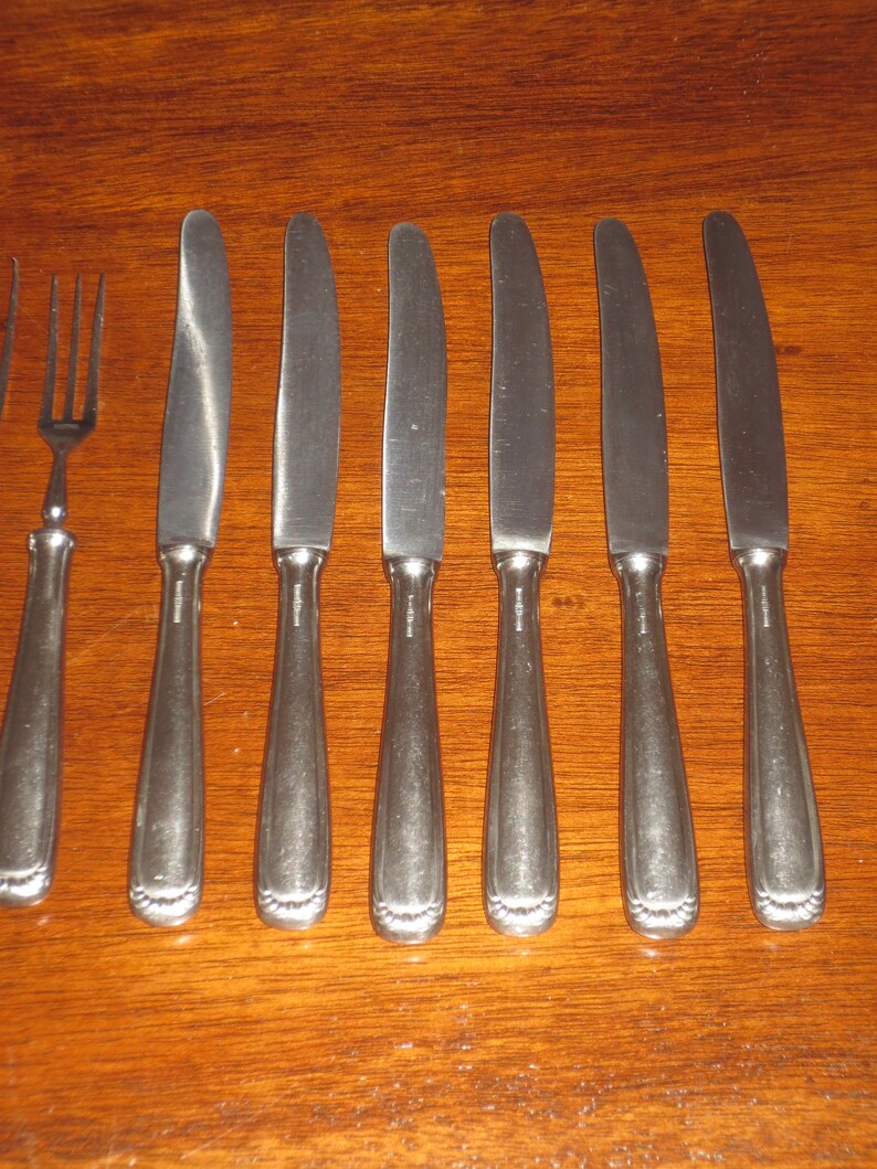 Vintage 12 Piece Set Stainless Rostfrei German Petite - Etsy